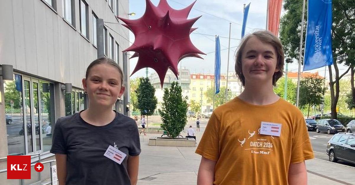 Aus Kärnten und Osttirol : Junge Mathe-Talente glänzten bei ...