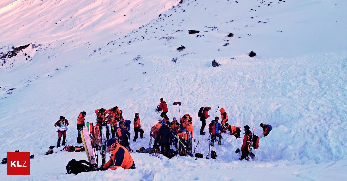 Lawinenunglück mit fünf Toten im Pongau: Geführte Alpenvereinstour ...