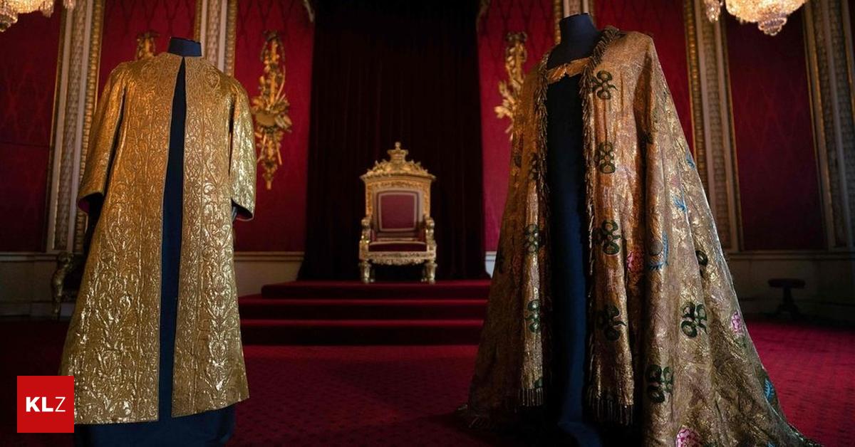 Über 200 Jahre alt: In diesen Gold-Gewändern schreitet Charles zur Krönung
