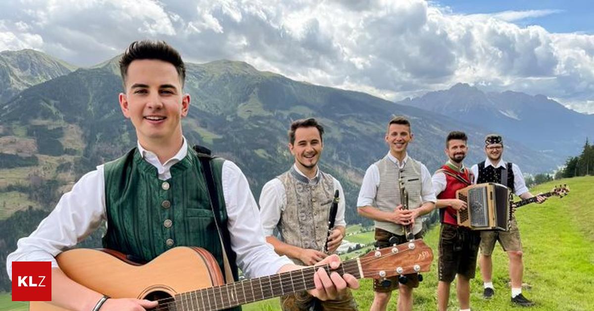 „Schian Gruiss Daham“: Die Sillianer Buibm mit ihrem ersten eigenen ...