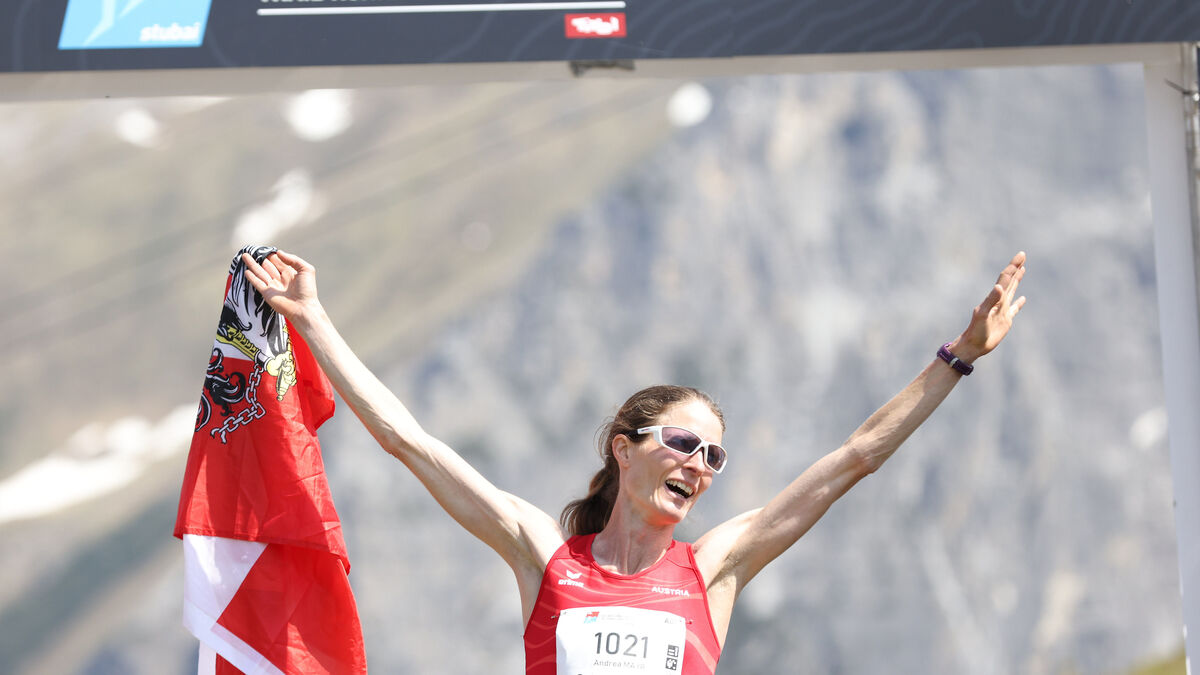 Berglauf-WM in Innsbruck: Andrea Mayr holte sich zu Hause noch einmal ...