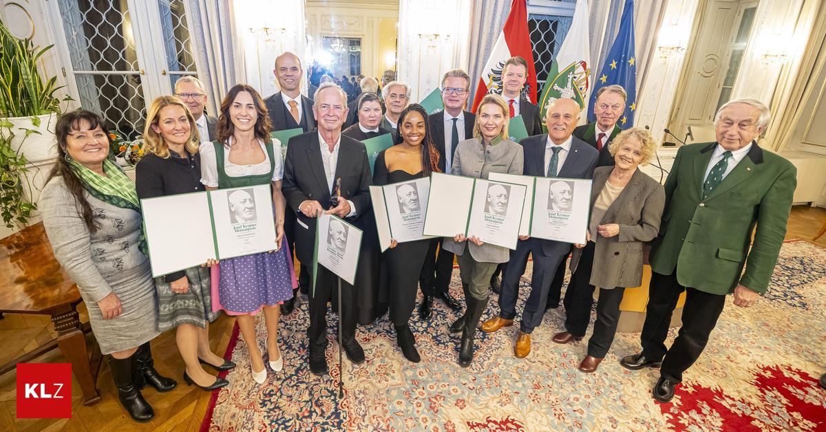 Einfache Sprache: Die Josef-Krainer-Preise wurden vergeben