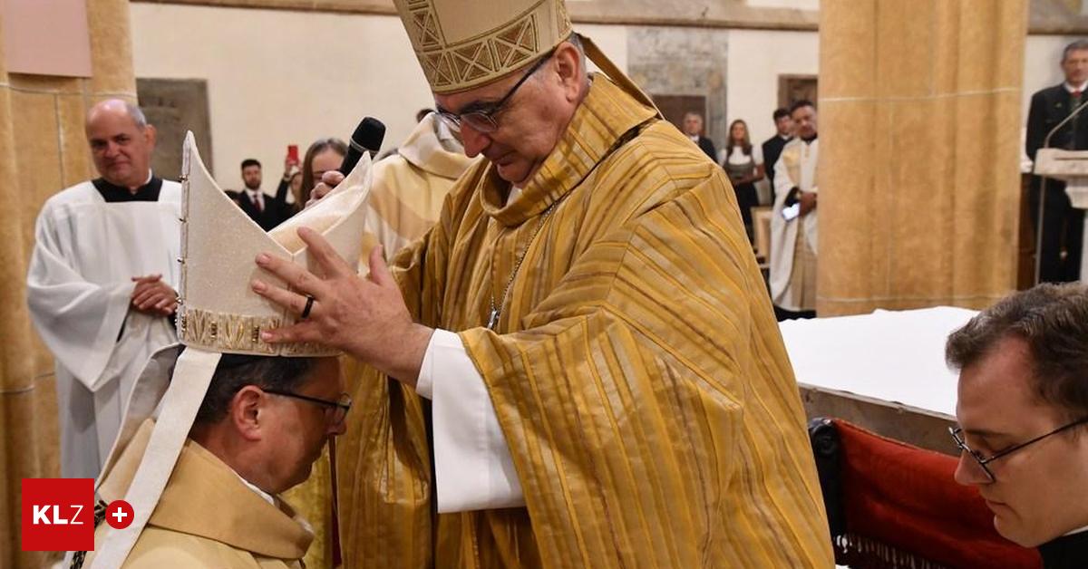 St. Lambrecht: Segen für Abt Alfred Eichmann