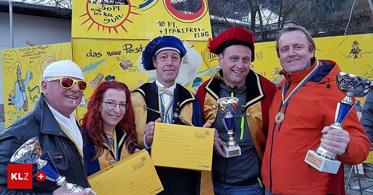 Fasching: Schattseitner Narren ließen Pakete fliegen