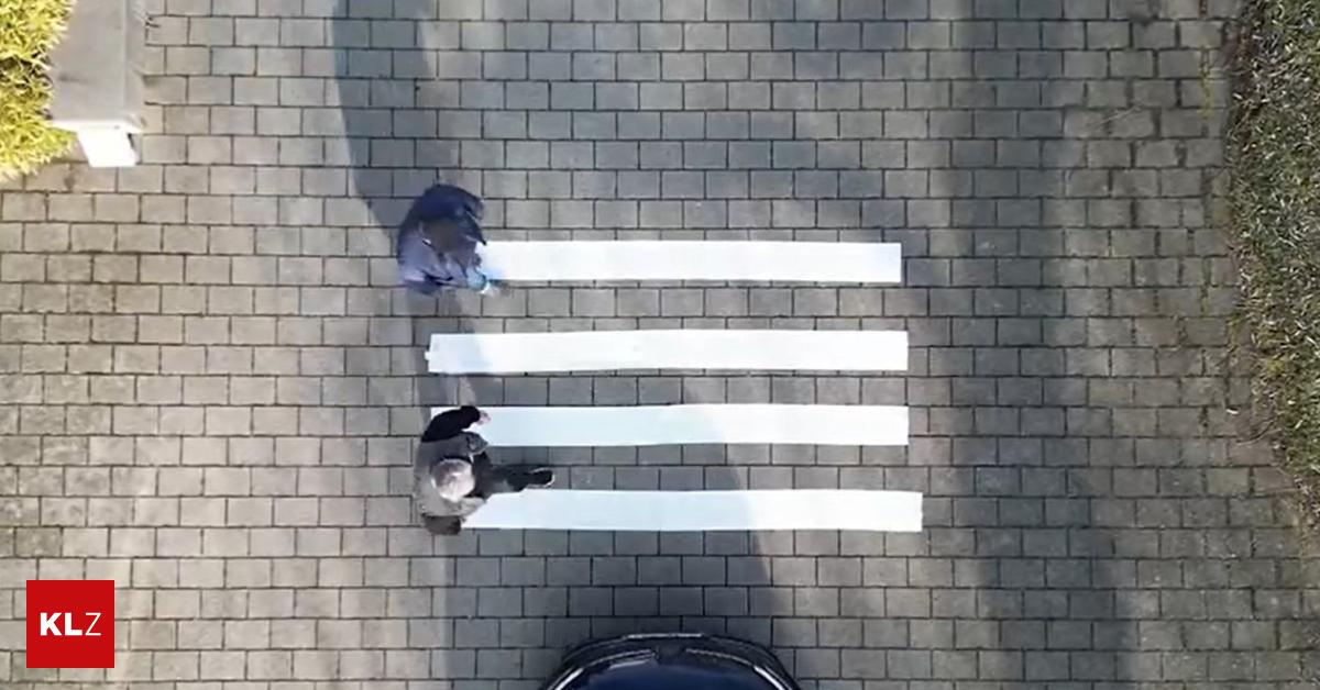 Quer statt längs: Zebrastreifen für mehr Sicherheit der Fußgänger