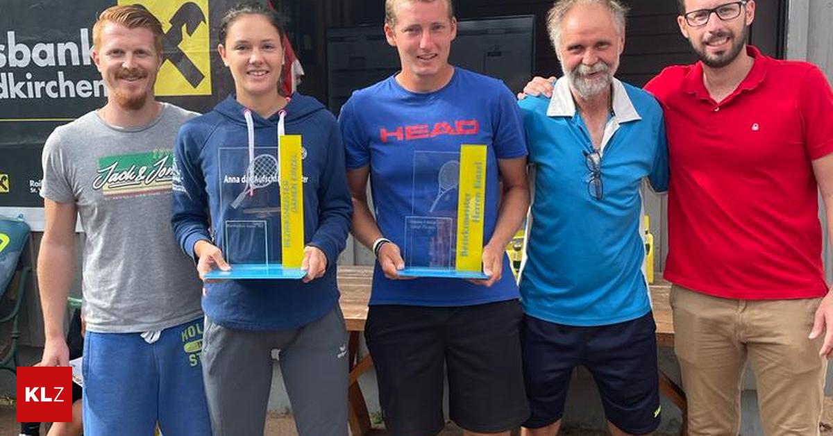 Bezirksmeisterschaften: Anna Buchacher und Thomas Valent sind die ...