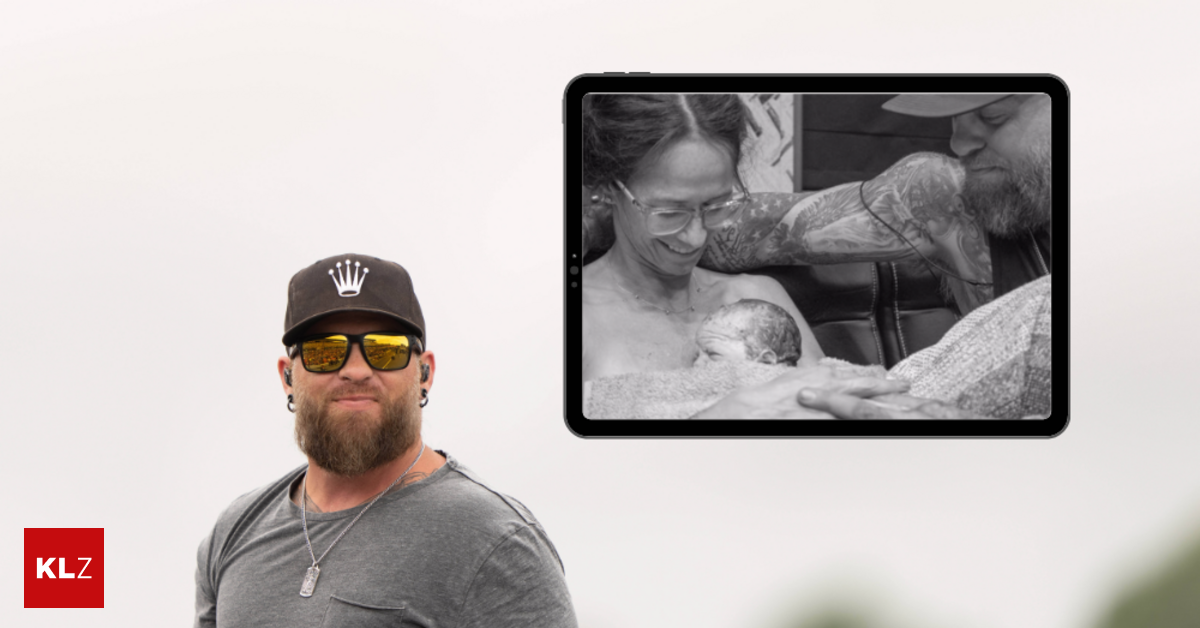Geburt im Tourbus: Emotionales Konzert für Country-Star Brantley Gilbert