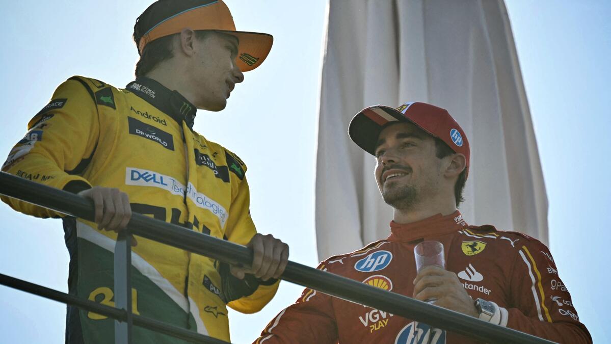 Formel 1 in Monaco : Charles Leclerc vor Oscar Piastri: Zwei ...