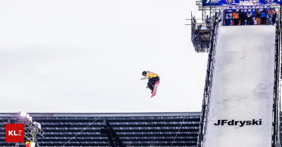 Big Air: Das Wörtherseestadion legte um 500 Tonnen zu