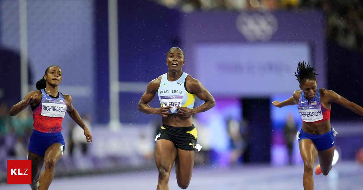 Nach Skandal: Julien Alfred holt in Paris sensationell Olympia-Gold