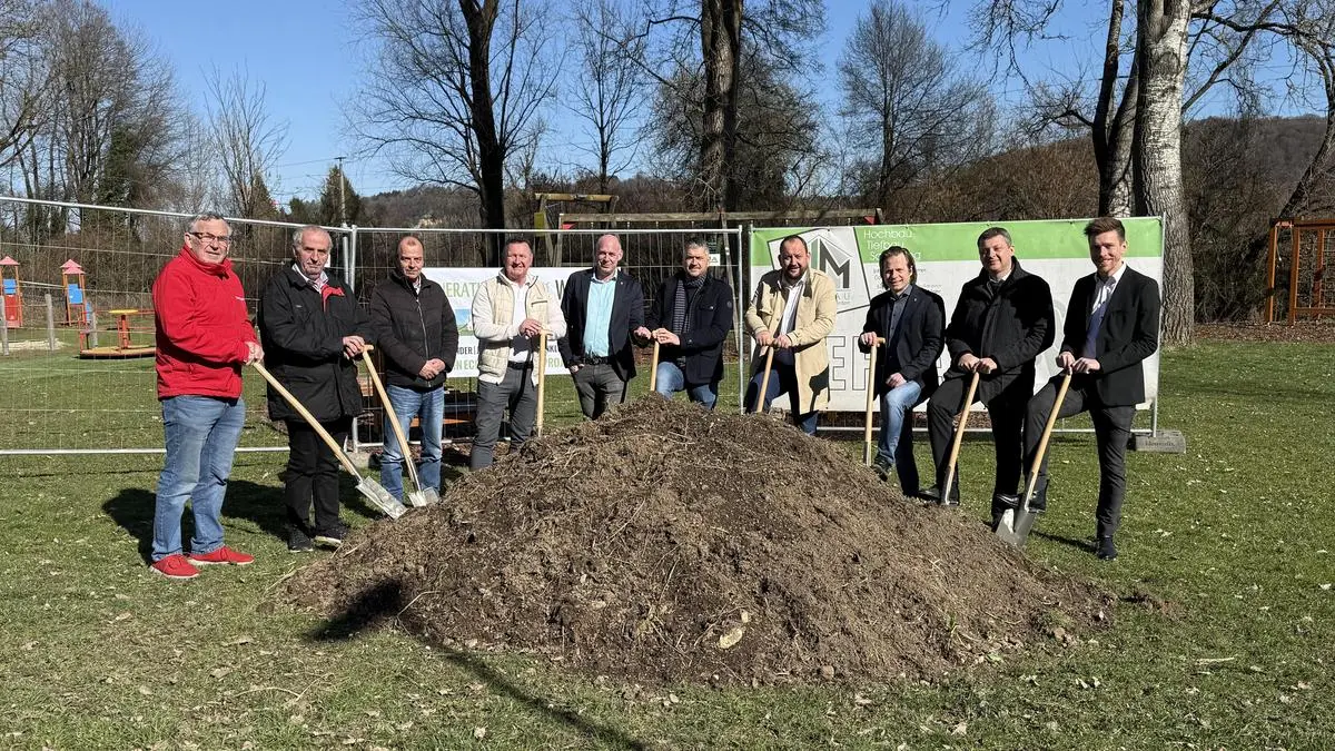 Bereits im Bau: Neuer Generationenpark entsteht am Badesee Wildon