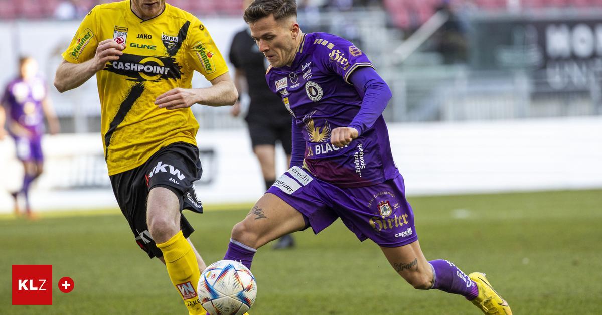 Austria Klagenfurt: Florian Rieder: "Ich bin der Erste, der sich selbst ...