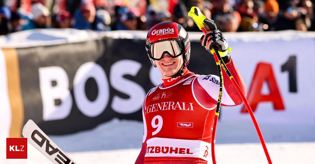 Super-G in Kitzbühel: Stefan Babinsky nach Platz drei zufrieden ...