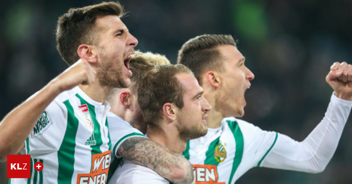 1. Salzburg-Pleite: Rapid ringt 10 Bullen nieder: 1. Salzburg-Pleite ...
