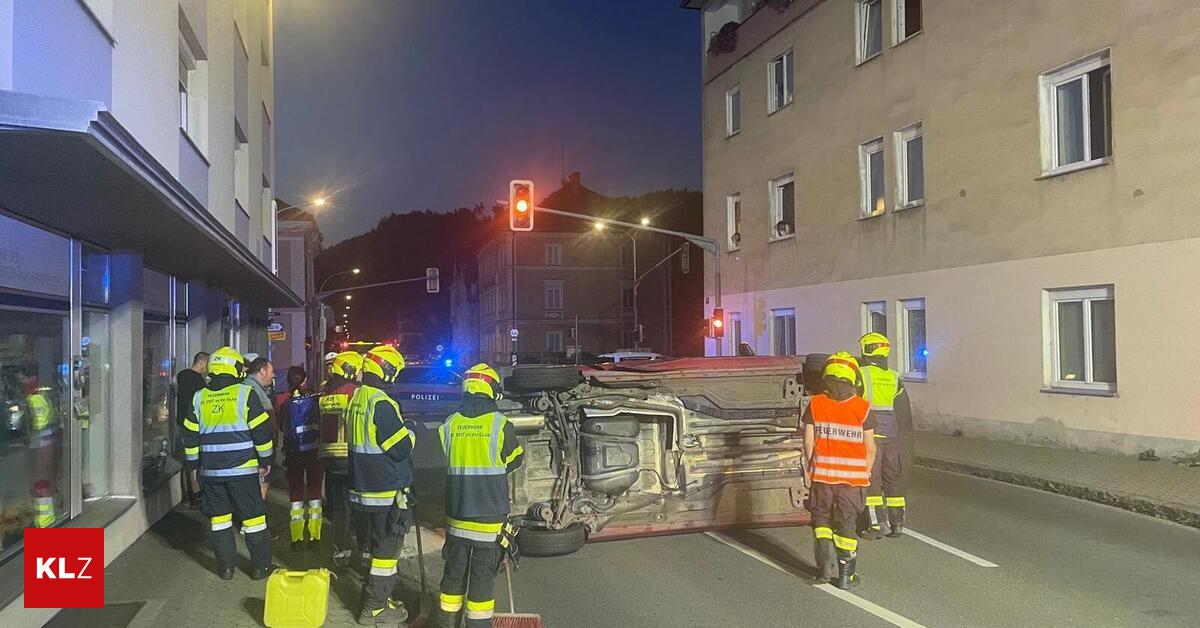 Kärnten: Kollision in Kreuzung: Autolenker übersah Stopptafel