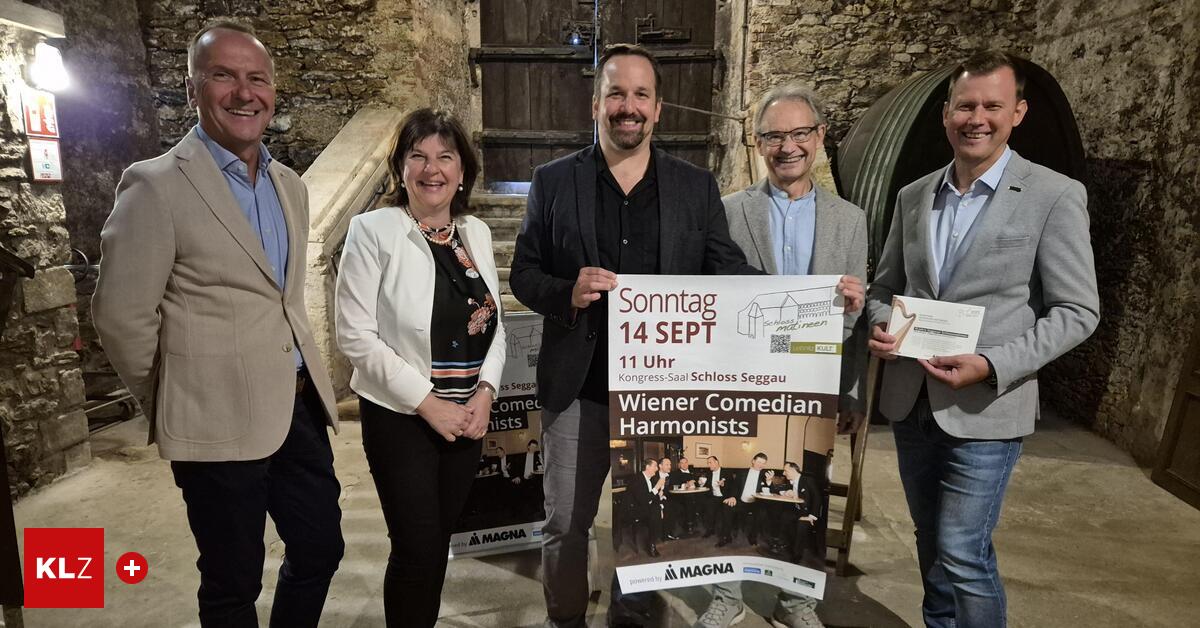Seggauer Schlossmatineen setzen auf Laute und Wiener Schmäh
