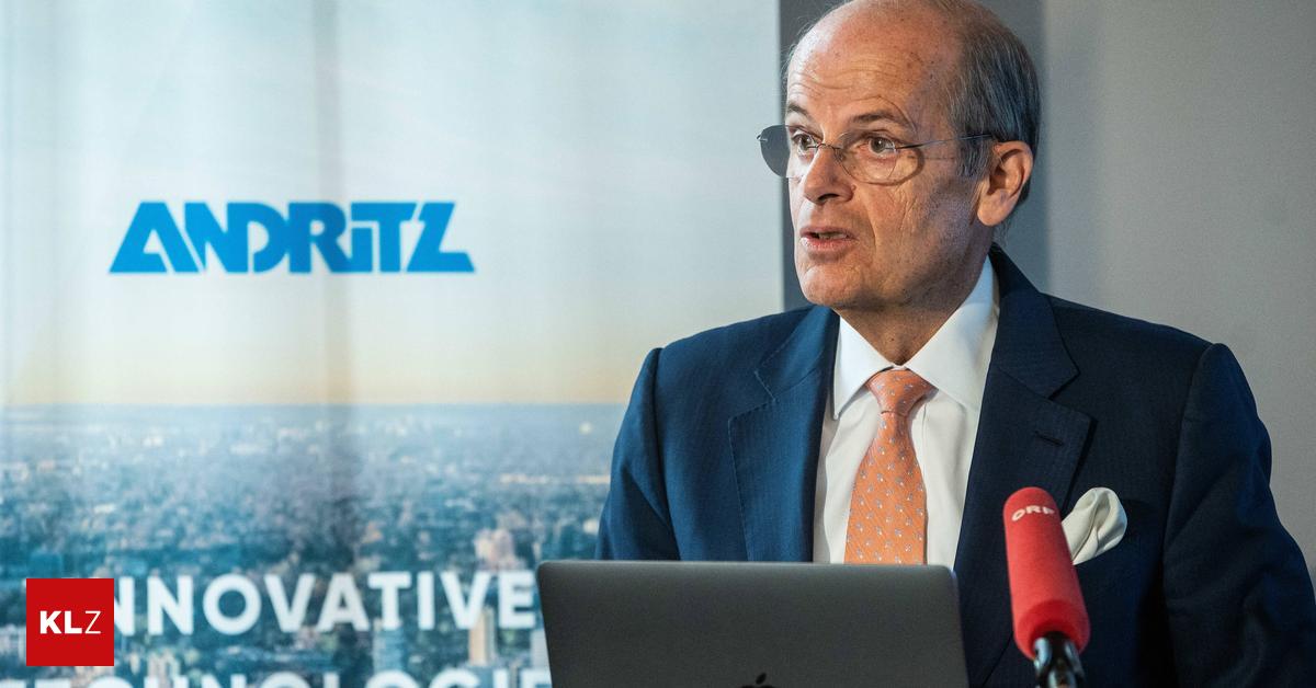 Langjähriger Chef und Kernaktionär: Andritz AG: Wolfgang Leitner ...