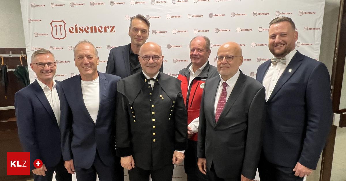 Fünf Persönlichkeiten geehrt: Eisenerzer Ehrenbürgerschaft für Napalm ...