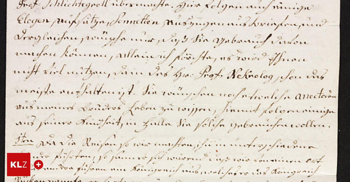 Sammlung: Stiftung Mozarteum erwarb Brief von Mozarts Schwester