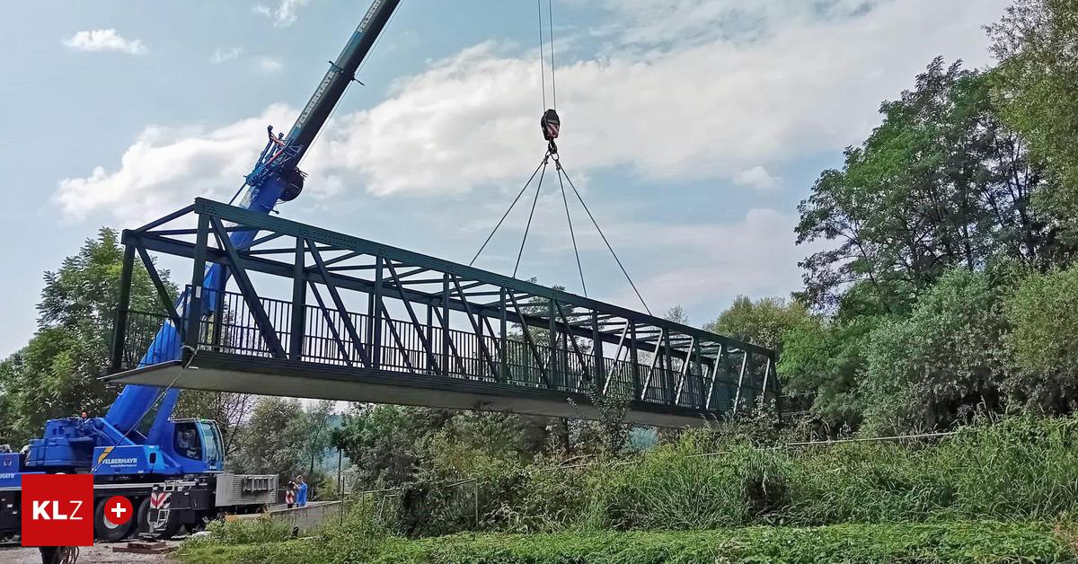 Krottendorf-Gaisfeld: Neuer Spielplatz eröffnet, Geh- und Radbrücke ...