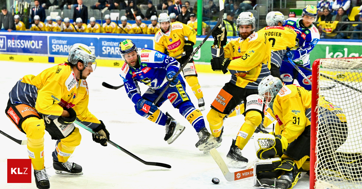 Nächster Sieg! Der VSV ringt die Vienna Capitals mit 3:2 nieder