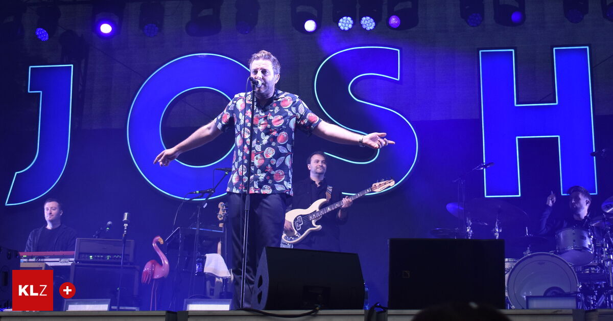Konzert in Klöch: Sänger Josh: "Mit 13 wollte ich Bauer werden"