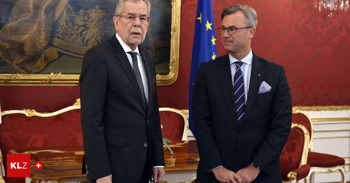 Van der Bellen und Hofer "hatten vieles zu bereden"