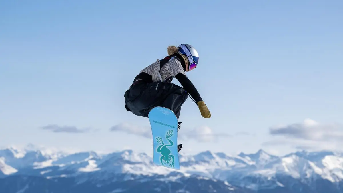 Snowboard: Anna Gasser landet beim Comeback gleich am Podest