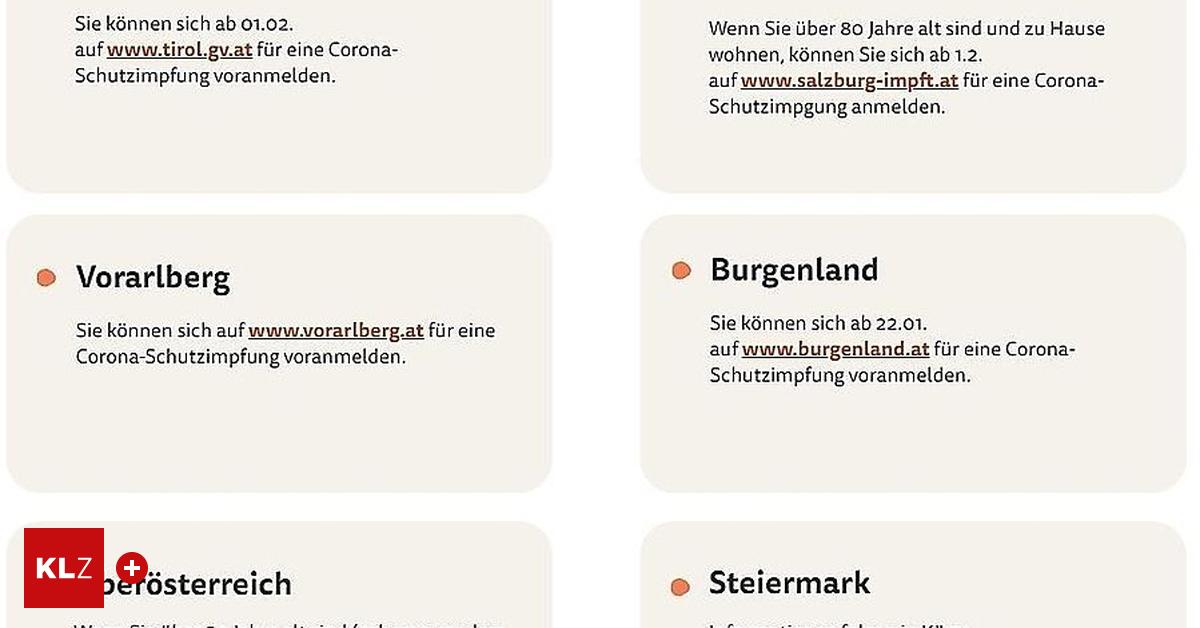Als einziges Bundesland: Warum gab es keine Infos für die Steirer auf ... Als einziges Bundesland: Warum gab es keine Infos für die Steirer auf ...