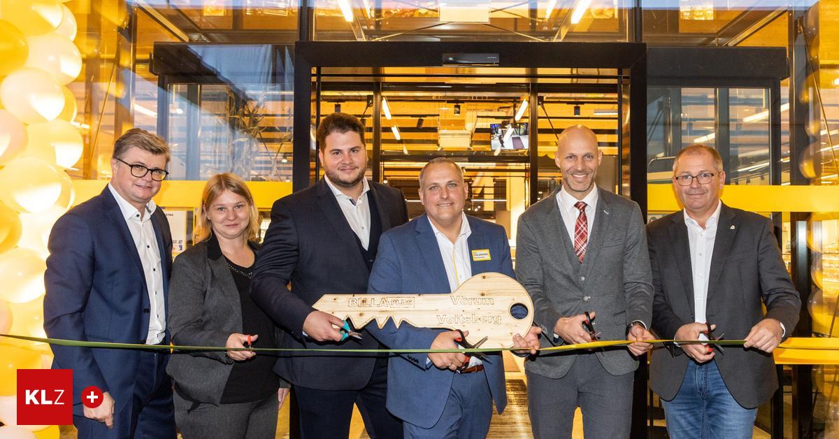 Voitsberg: Neuer Billa Plus mit 52 Mitarbeitern hat am Vorum eröffnet