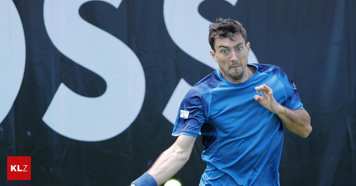 Rasen-Turnier in Stuttgart: Sebastian Ofner musste sich Jack Draper ...