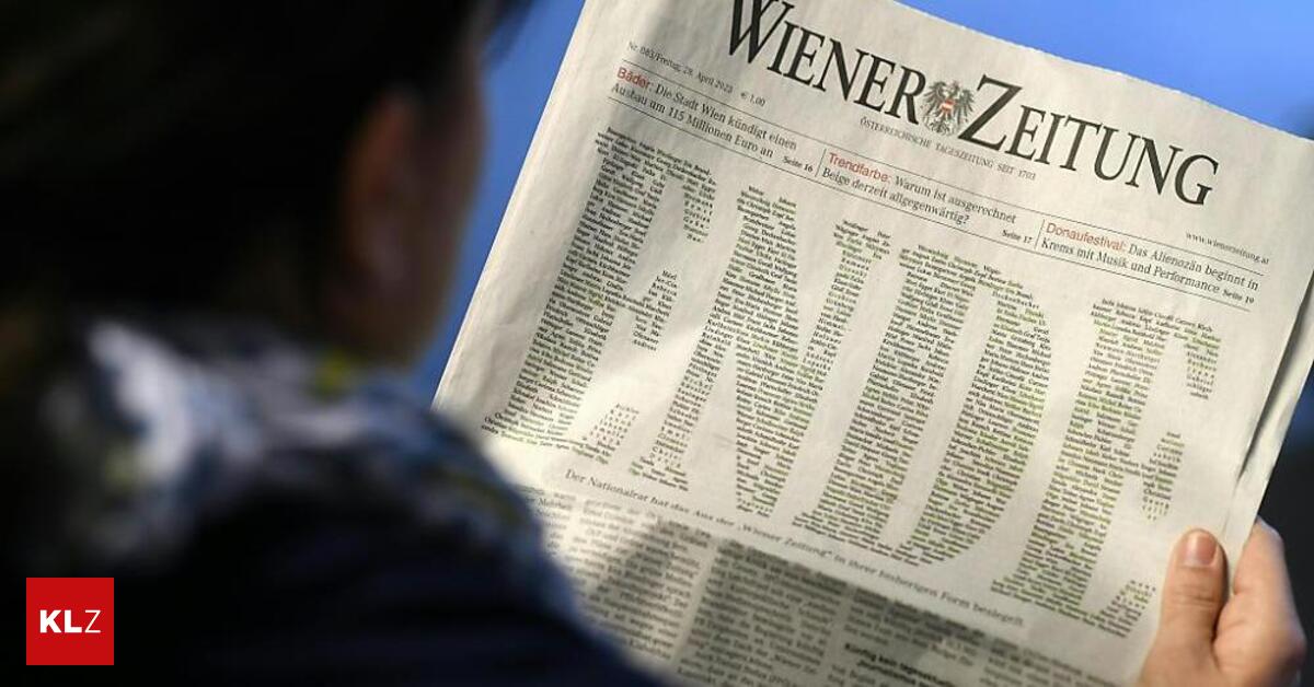 Aus von Wiener Zeitung: Älteste Zeitung der Welt: Hildesheim nimmt ...