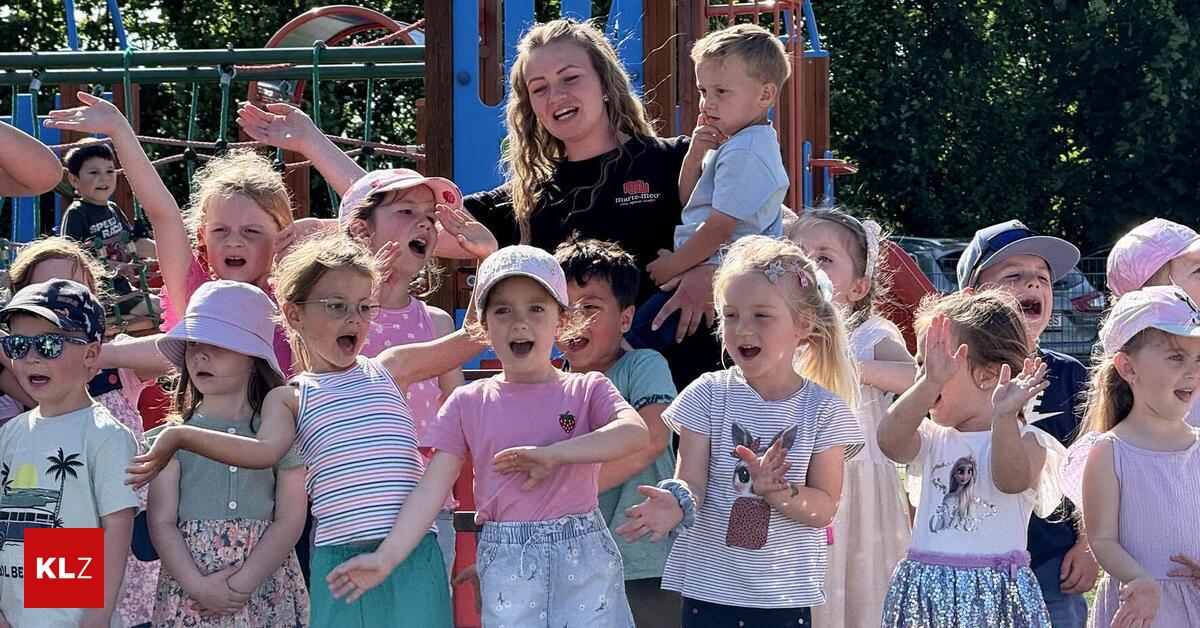Kunterbuntes Eröffnungsfest im Mathe Meo Kindergarten in Übersbach