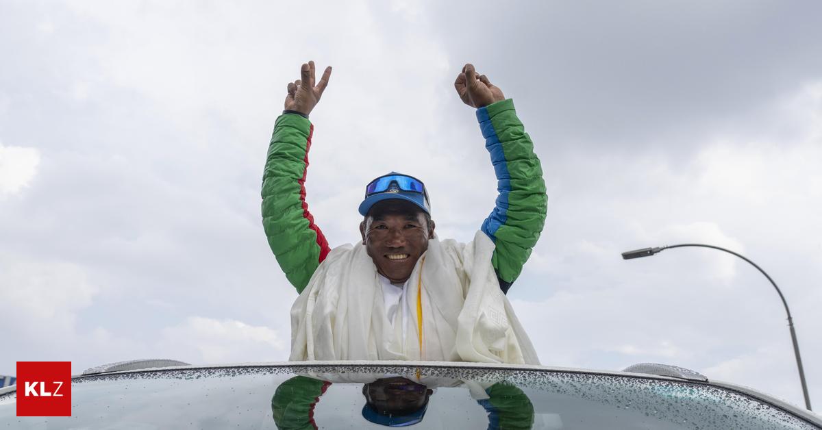 +1 für den Weltrekord: Sherpa Kami Rita hat zum 31. Mal den Mount ...