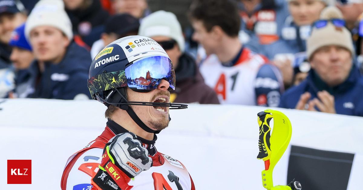 Ski-Weltcup: Manuel Feller gewinnt sensationell den Slalom in Kitzbühel