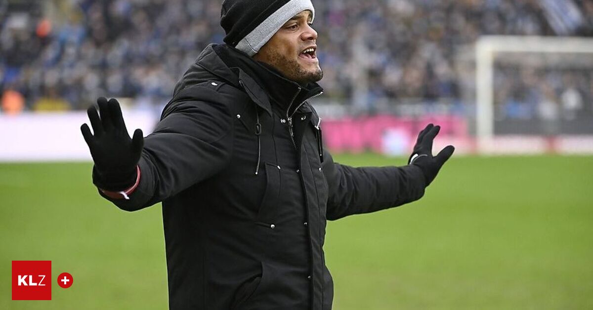 Anderlecht-Trainer: Vincent Kompany rassistisch beleidigt: "Ich bin ...