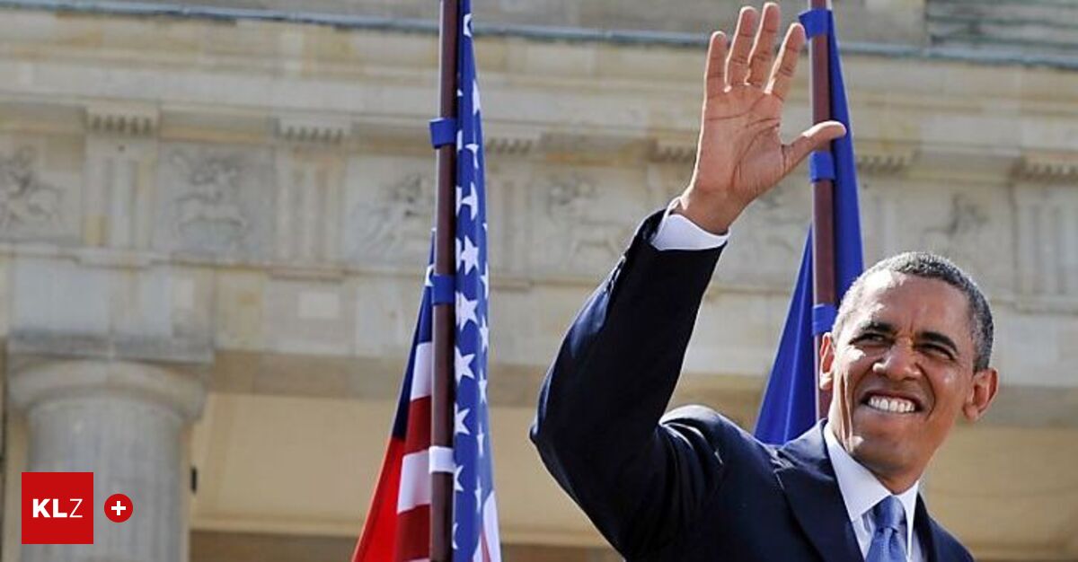 Ex-US-Präsident Barack Obama bekommt Deutschen Medienpreis