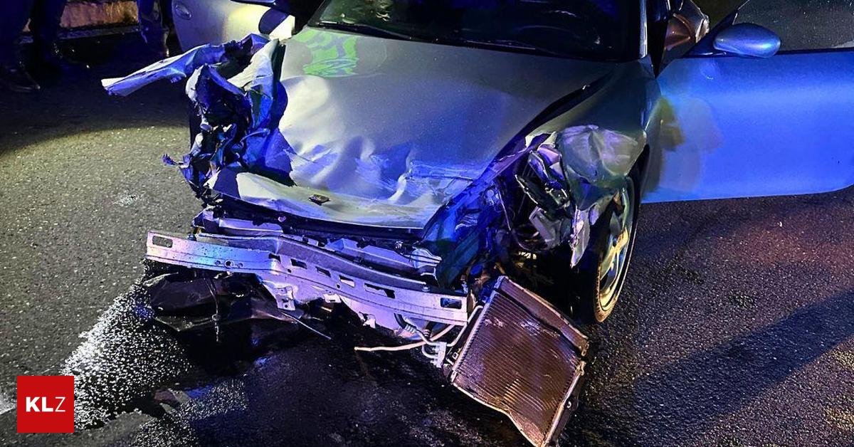 In Kärnten: Unfall mit Sportwagen: Feuerwehr traf auf „verformtes Auto“