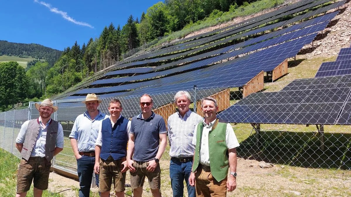 Einach: Neues Solarkraftwerk liefert Energie für 700 Haushalte