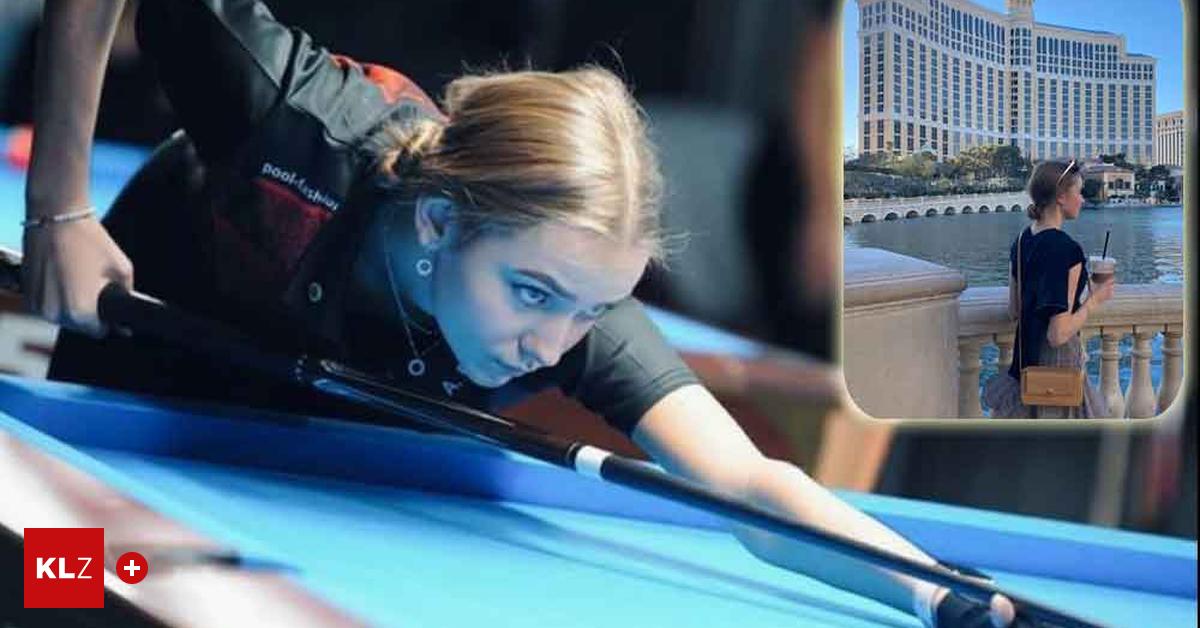 Größtes Event: Anna Riegler: Junge Kärntnerin inmitten der Billardstars ...