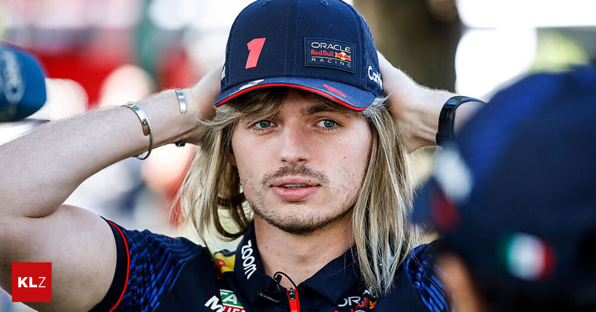 Beim GP von Australien: Formel-1-Ass Max Verstappen sorgt mit Vokuhila ...