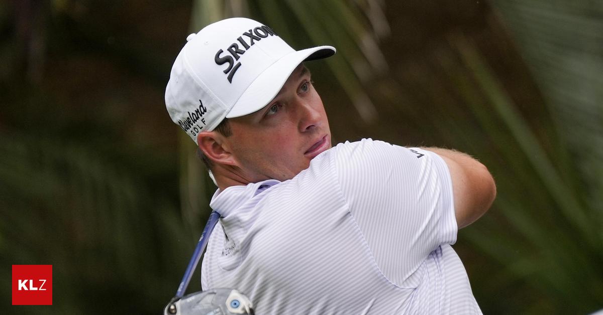 Golf: Straka beendete Turnier in Hilton Head mit „Verspätung“ als Fünfter