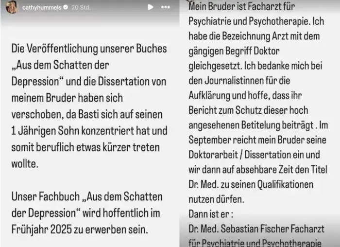 Doktortitel-Schwindel: Veröffentlichung von Cathy Hummels Buch gestoppt
