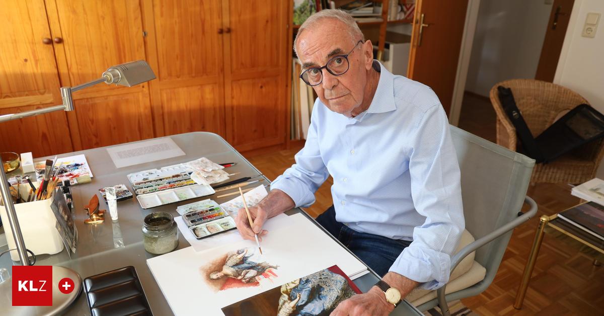 Dieser Steirer malt Sisi und Maria Theresia für Schönbrunn