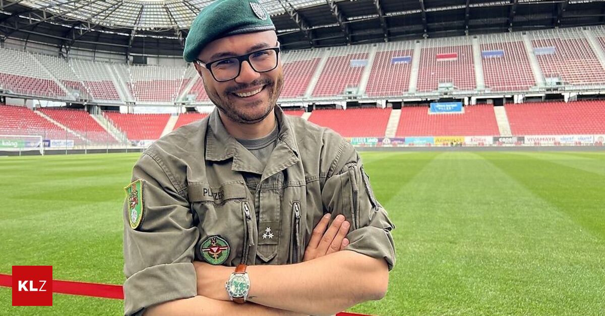 Soldat mit Herz in Klagenfurt: Bundesheer-Rapper gestaltete Song für ...