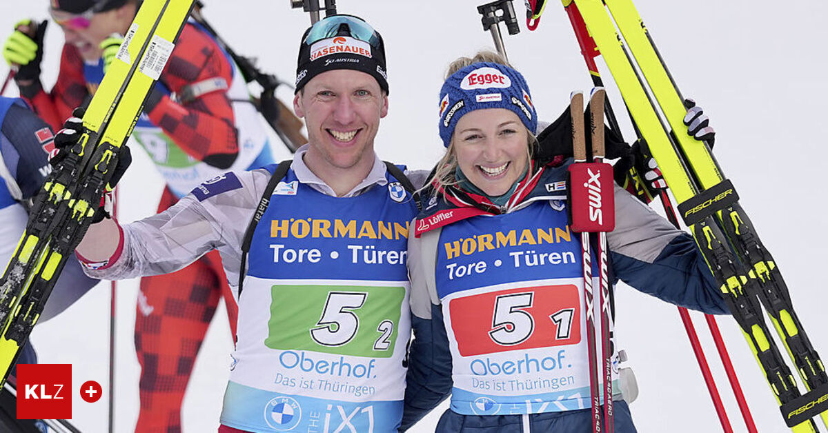 Biathlon-WM: Sensation! Lisa Hauser und David Komatz holen Silber in ...