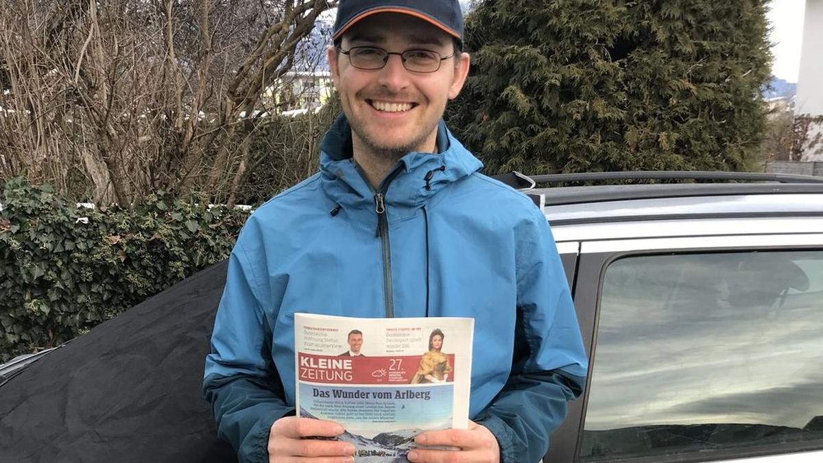 Benjamin Haas: Zuerst war er mit dem Fahrrad unterwegs