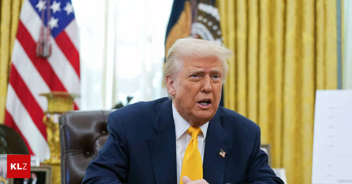 Friedensabkommen mit Iran wird laut Trump am Sonntag unterzeichnet
