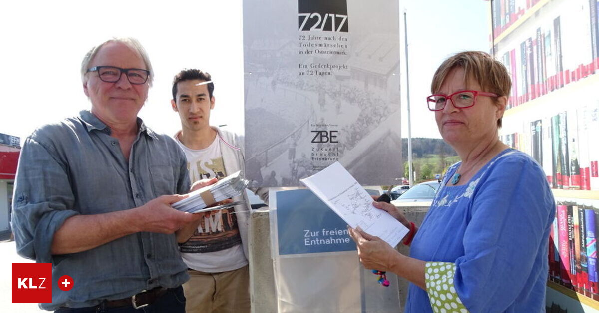 Oststeiermark: 50 Tafeln entlang der Route des Todesmarsches der Juden