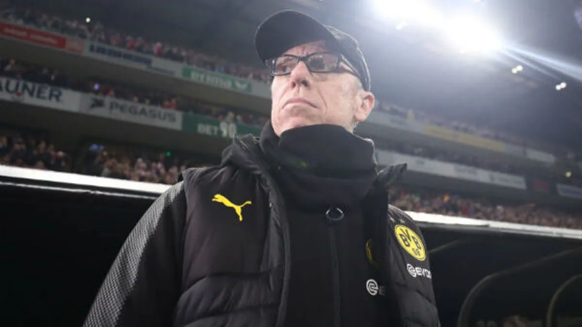 Bundesliga: Stöger "froh, dass das Spiel vorbei ist"